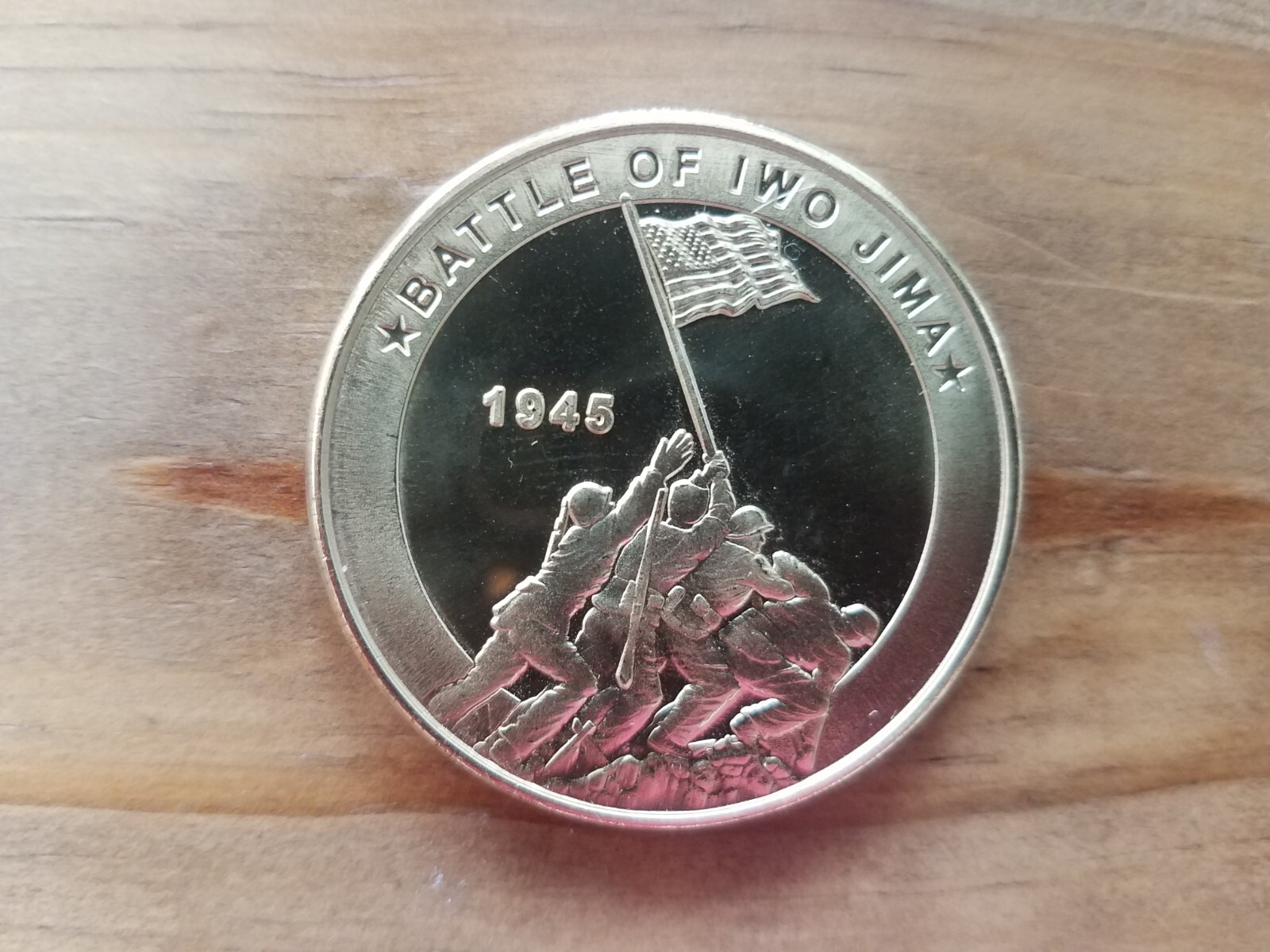 1945 Battle of Iwo Jima Coin Uncommon Valor Was A Common Virtue ...