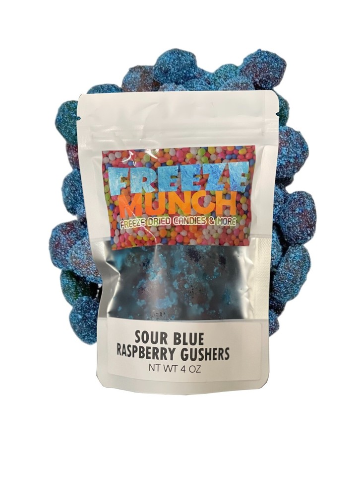 Sour Blue Raspberry Gushers Extremely Sour, Best TikTok Viral Sour ...