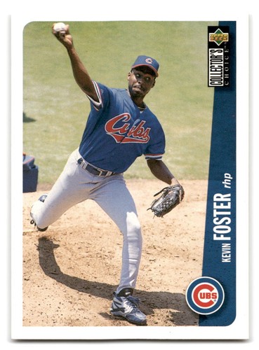Kevin Foster 1996 Collector's Choice Baseball #82 Chicago Cubs | eBay