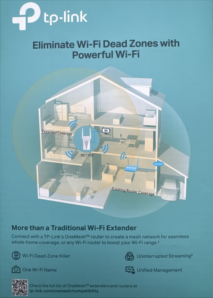 TP-Link | AX3000 RE715X | Wi-Fi6 Range Extender | PCMag Editor's Choice ...