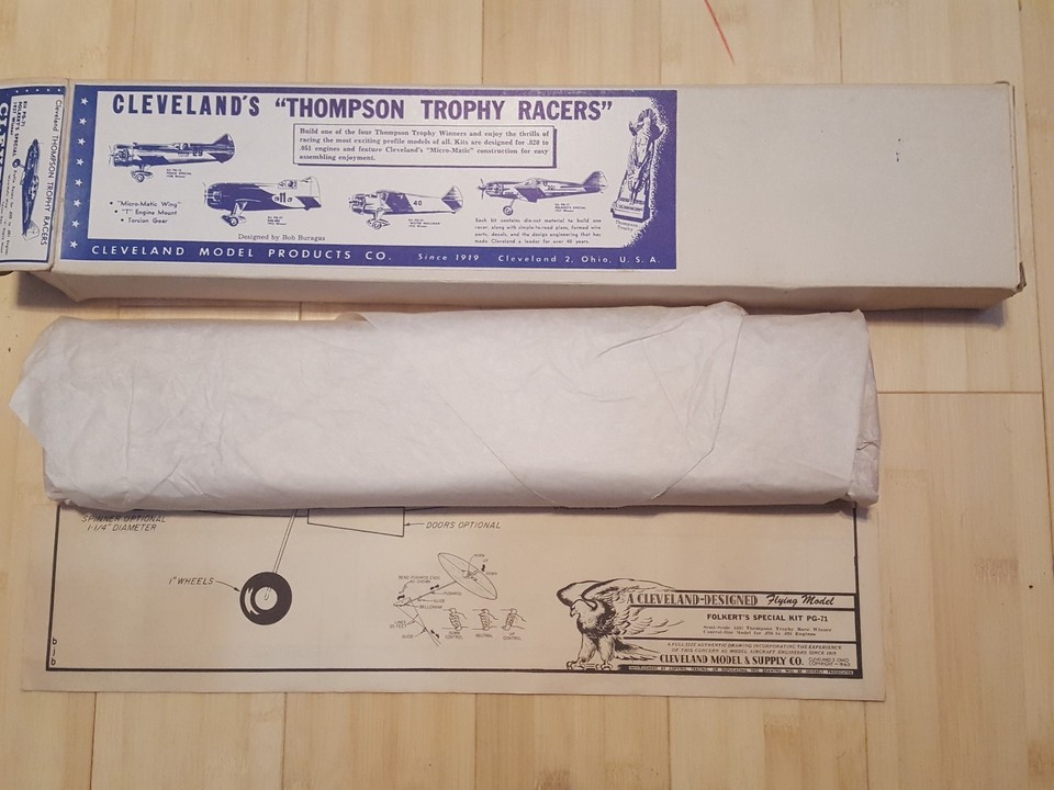 Cleveland Thompson Trophy Racers Folkert's Special 1937 Winner Model ...