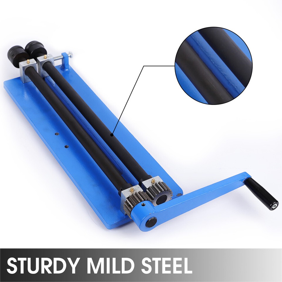 18" Bead Roller Former Swager Rotary Metal Sheet Swaging Machine 6 Roll ...