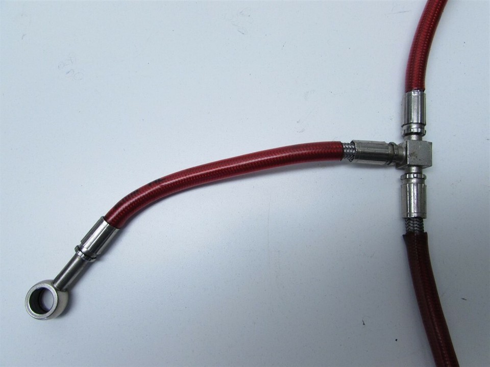 OIL LINE CYLINDER STEEL BRADED AFTERMARKET CB700SC NIGHTHAWK 84-86 85 ...