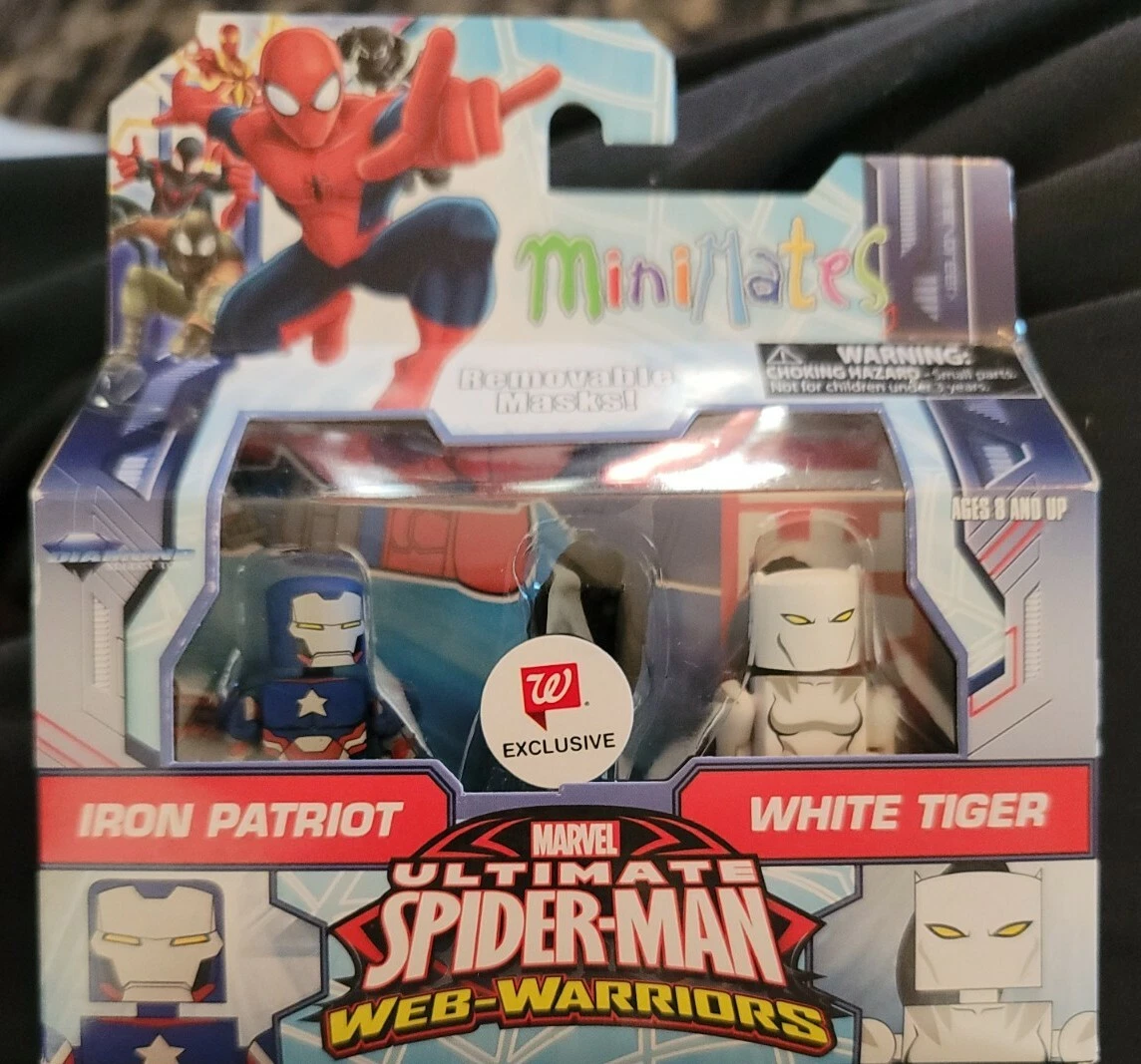Ultimate Spiderman White Tiger Figure