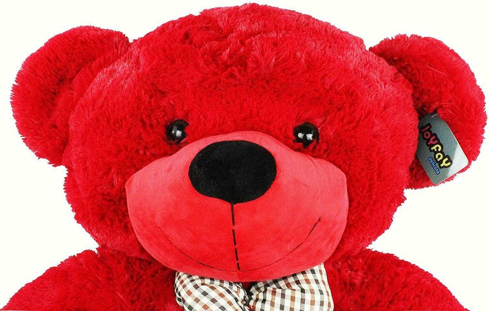 Joyfay 63in 160cm Red Giant Teddy Bear Plush Toy Birthday Valentine ...