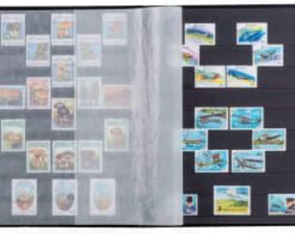 Stamp Album Stockbook by Lighthouse 32-Black Page Stamp Stock book LS2 ...