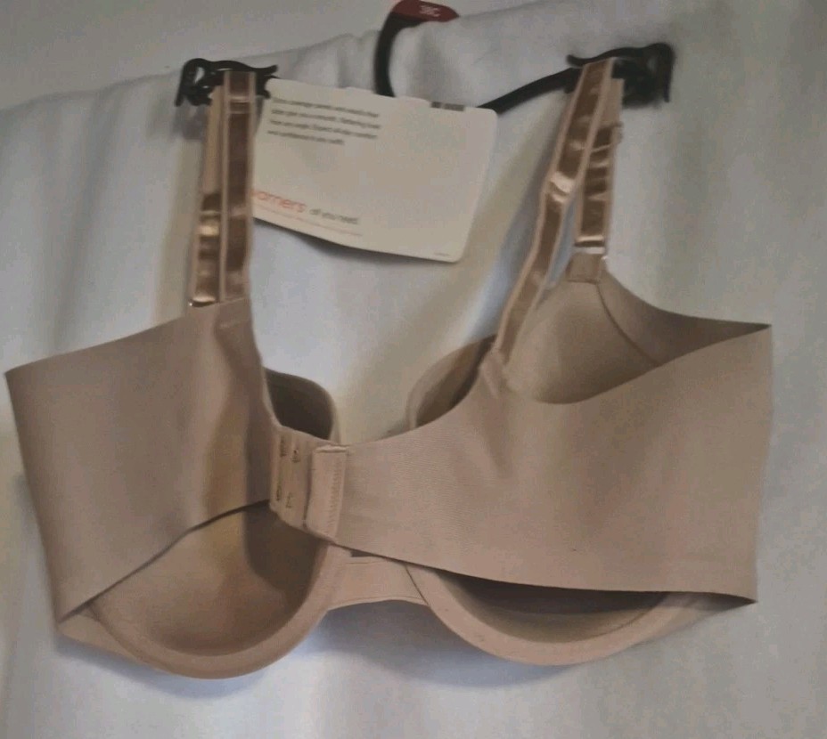NWT Warner's Women's Blissful Benefits Side Smoothing Underwire Bra 38C ...