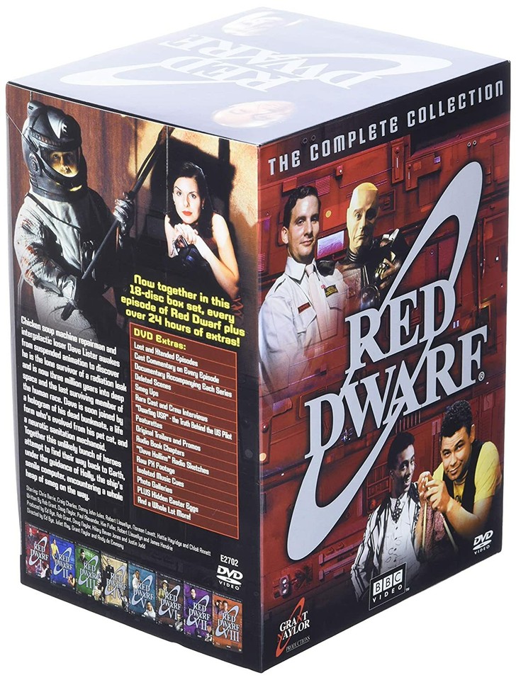 Red Dwarf The Complete Seasons/Series 1-8 Collection (DVD,18-Disc Set ...