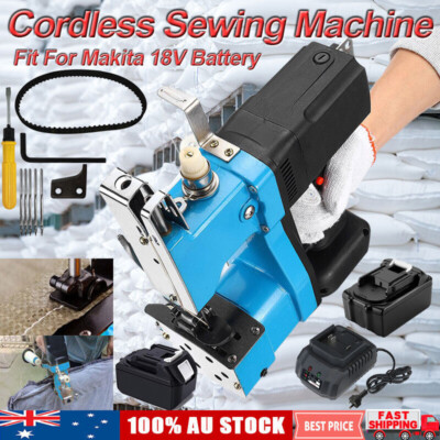 Cordless Sewing Machine Handheld Bag Closer Seal Stitcher For Makita ...