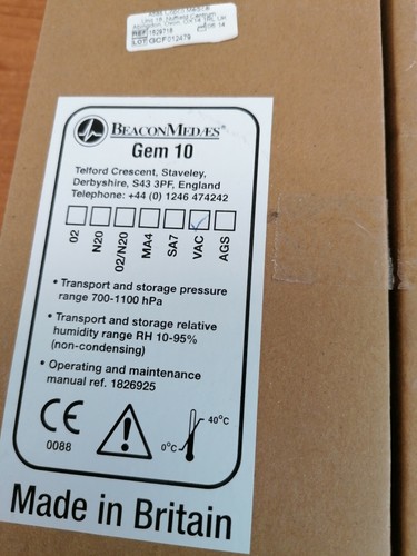 Beaconmedaes GEM 10 Medical Gas 1st fix Terminal Units | eBay UK