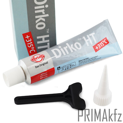 ELRING DIRKO 036.164 Silikon Dichtmasse Grau Bis 315°C 70ml Tube | eBay