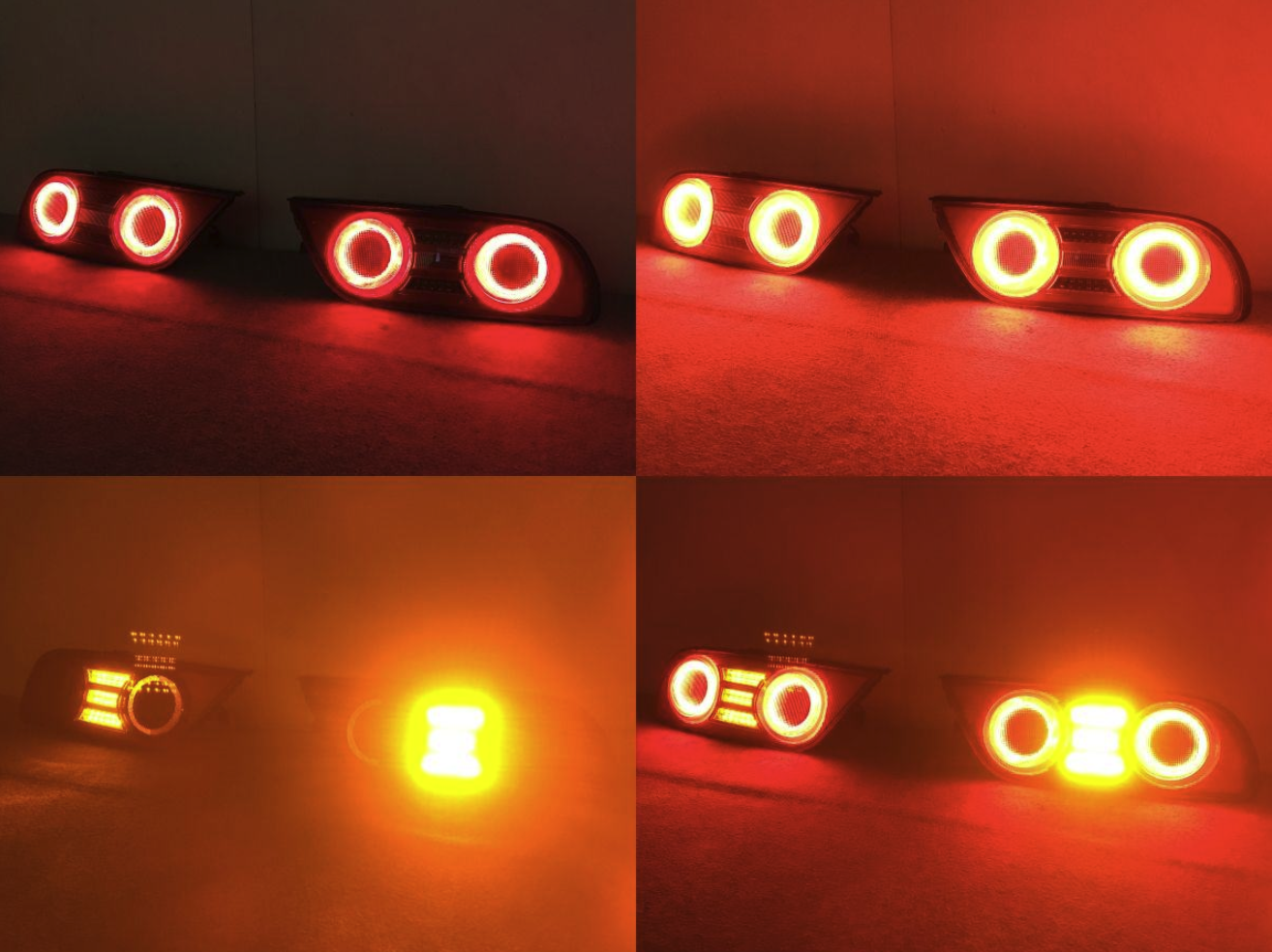 JDM Nissan 180SX Full LED Tail Light Sequential Blinker OEM | 240SX SR ...