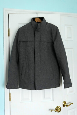 Dockers Soft Shell Jacket Men Size Small Gray | eBay