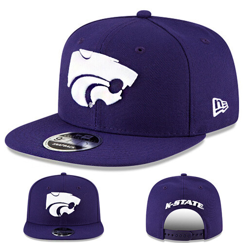New Era Kansas State Wildcats football Snapback Hat KSU Official NCAA ...