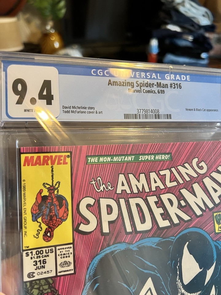 Amazing Spider-Man 316 CGC 9.4 NEWSSTAND | eBay