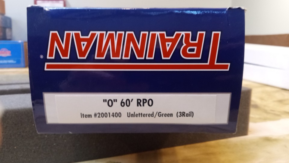Atlas Trainman 60' RPO Car O Gauge 3-rail | eBay