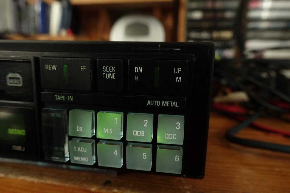 Alpine 7385J. Top Deck From 80’s. Cassette/Fm108/Aux-Bluetooth. | eBay