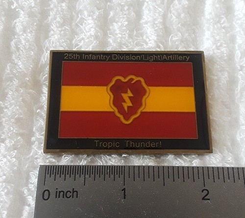 AUTHENTIC 25th INFANTRY DIVISION 25ID LIGHT ARTILLERY HAWAII RARE ...