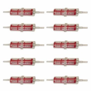 10 x Inline LARGE DIESEL Fuel Filter Universal Fit 6-10mm Pipe Car Oil ...