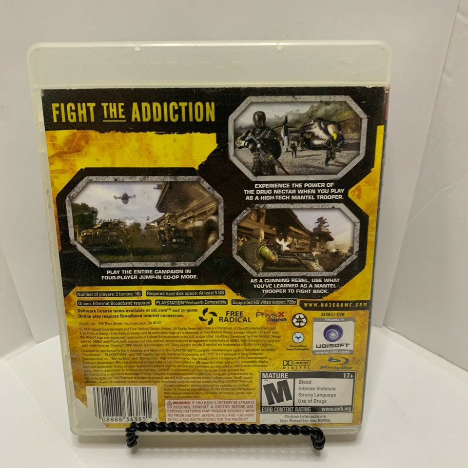 Haze (Sony PlayStation 3, 2008) PS3-UBISOFT- 8888343851 | eBay