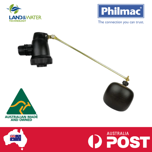 Philmac TankPHIL Super 40mm High Flow Reservoir Float Valve with Single ...