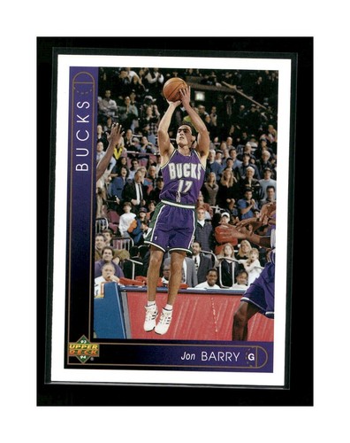 1993 Upper Deck Jon Barry #319 Milwaukee Bucks Basketball | eBay