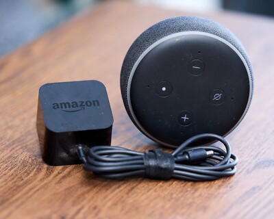 Amazon Echo Dot (3rd Gen) Smart Speaker – Charcoal – Alexa Built-In ...