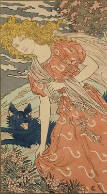 Eugène Grasset Danger 1897 17"x 22" Archival Art Print | eBay