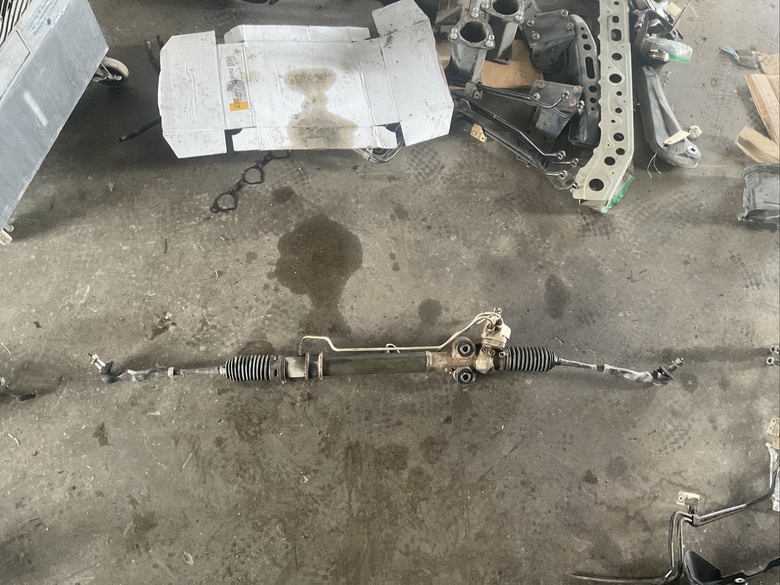 03-05+Nissan+350z+Power+Steering+Rack+and+Pinion+49001CD005+OEM for ...