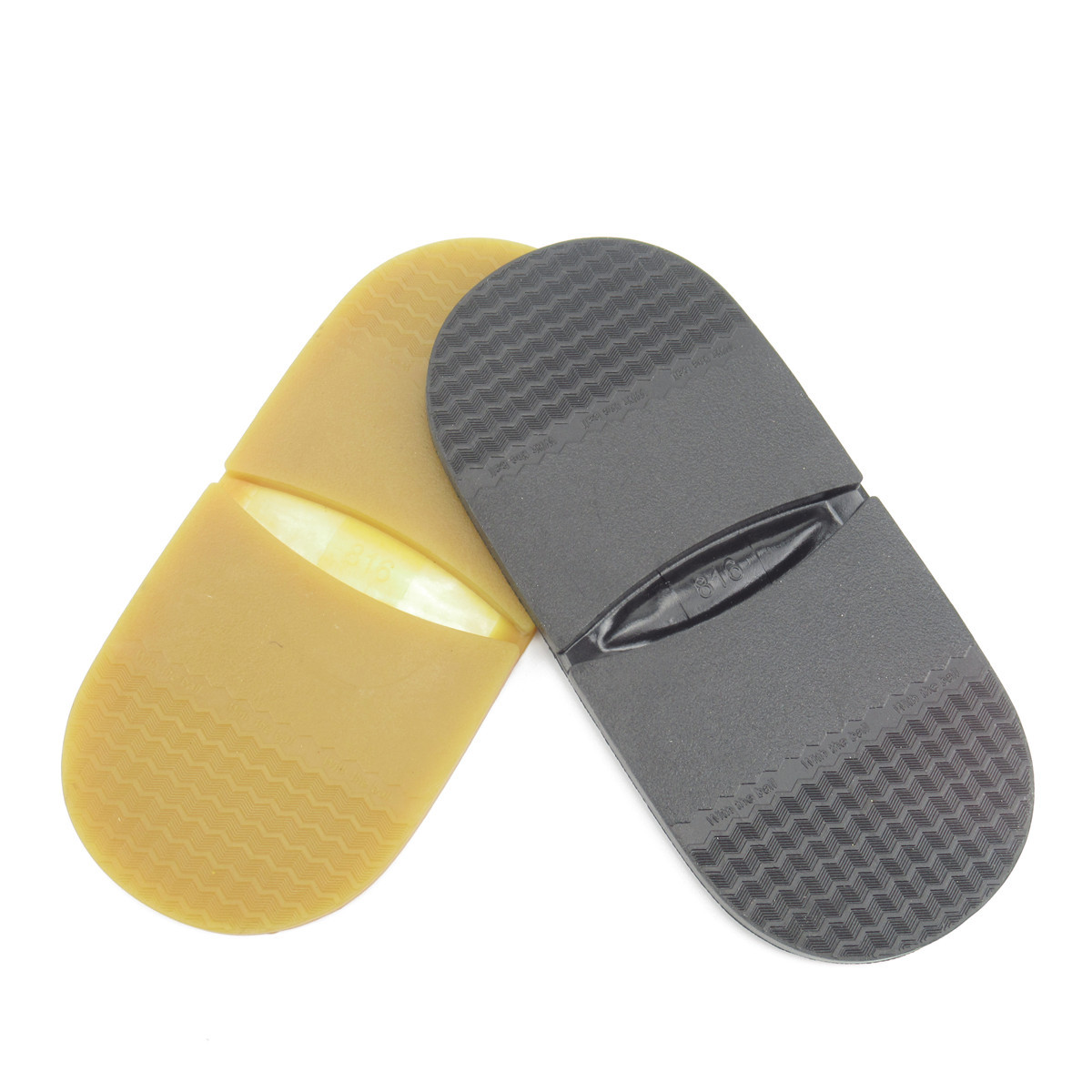 1 Pair Outsoles Rubber Non-slip Men Forefoot DIY Stick On Shoe Soles ...