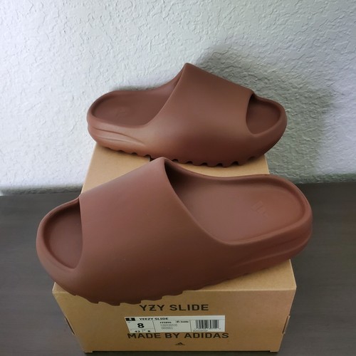 Adidas Yeezy Slide Flax Size 8 Men's FZ5896 NEW IN HAND READY TO SHIP ...