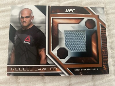 2017 Topps UFC Knockout Mat Relics /130 Robbie Lawler #FMR-RL | eBay