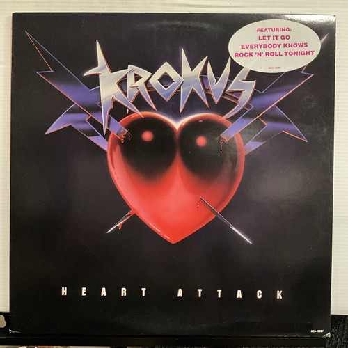 Krokus - Heart Attack LP 1988 MCA Records – MCA-42087 EX/EX | eBay