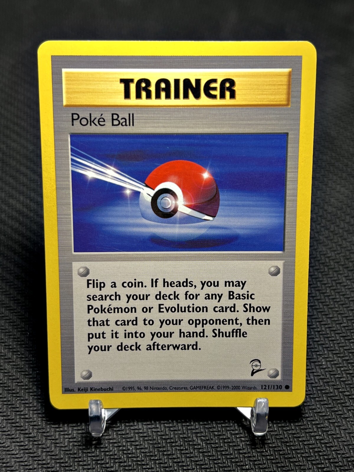 2000 Pokemon TCG Base Set 2 Poke Ball Trainer Card 121/130 - LP/NM | eBay