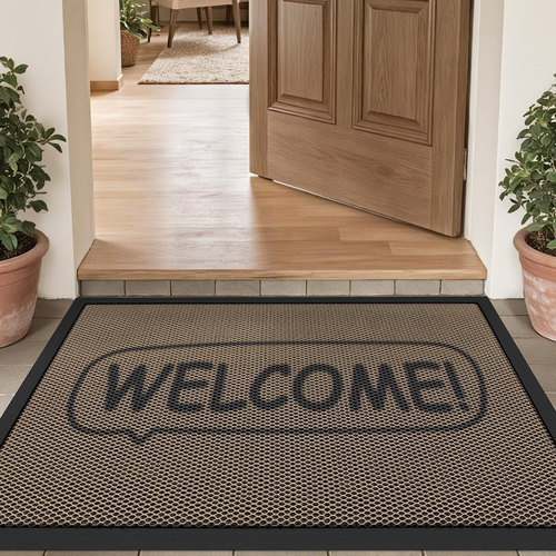 Door Mat 17x30 Non Slip Durable Front Doormat Carpet for Home Entrance ...