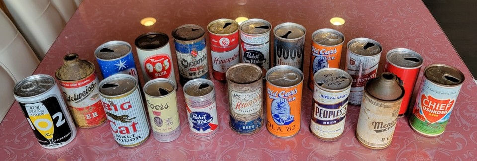 19 Lots Of Vintage Cans | eBay