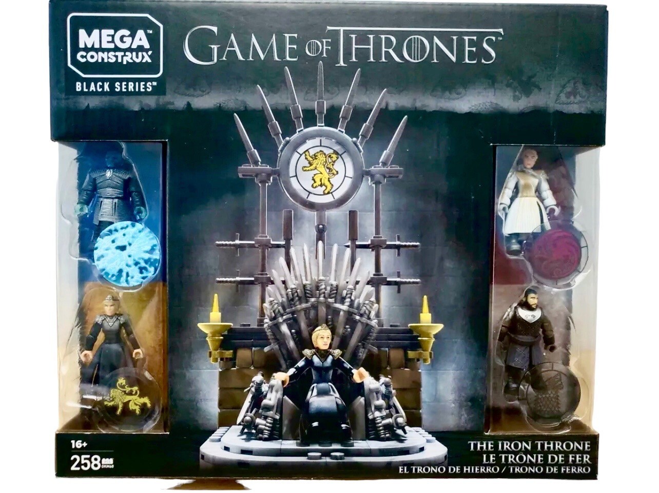 The Iron Throne Game of Thrones Mega Construx - Black Series 258 Pcs | eBay