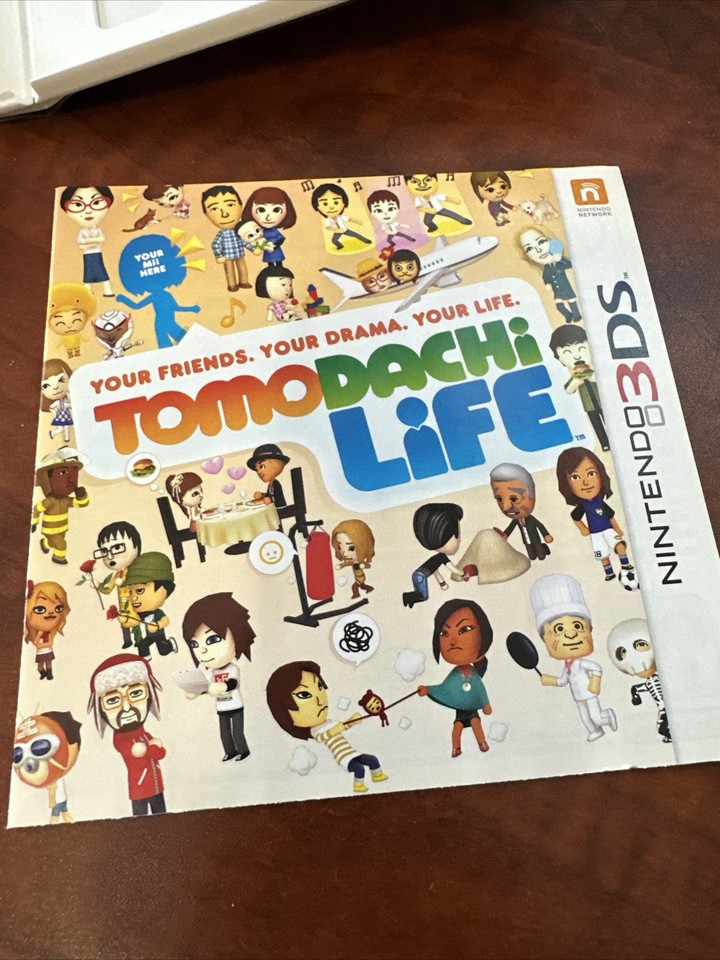 Tomodachi Life - Nintendo 3DS - Complete CIB Box Manual Game Tested ...