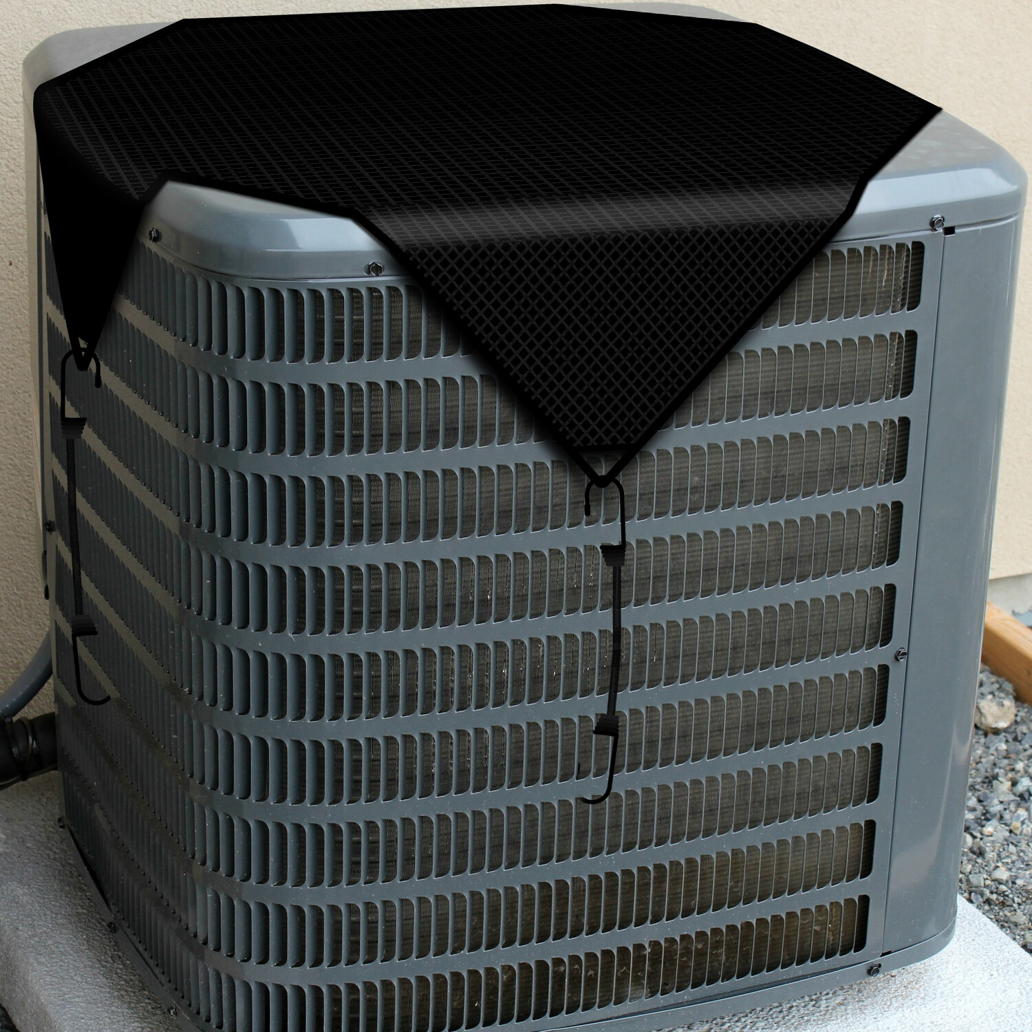Air Conditioner Mesh Cover AC Unit Winter Summer Outside Compresser ...