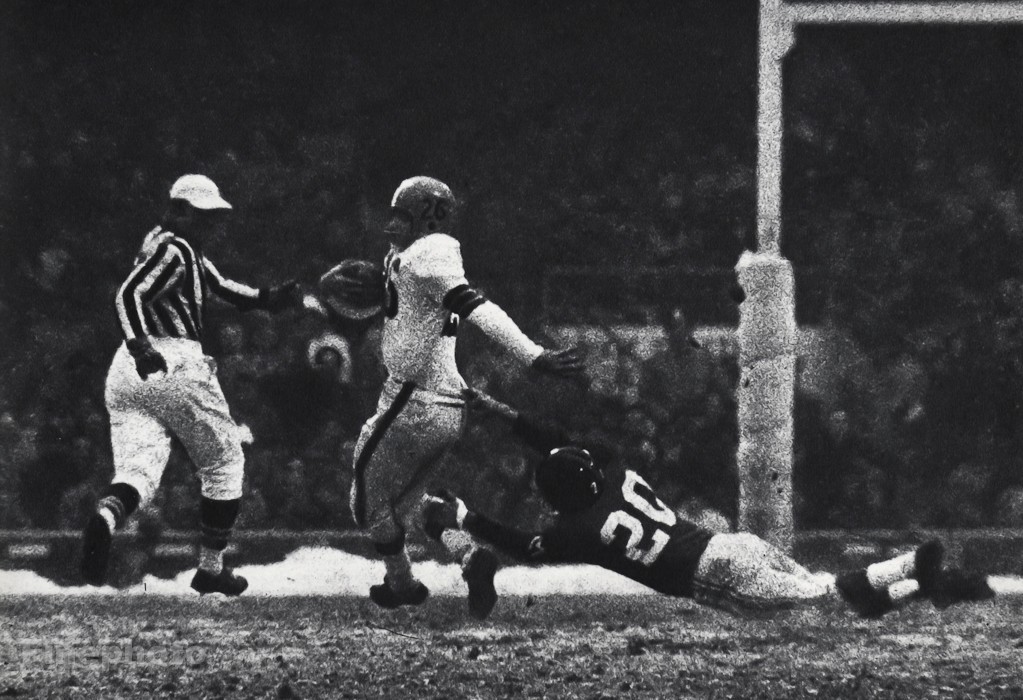 1950s NFL FOOTBALL New York Giants JIM PATTON Chicago Sports Photo Art ...