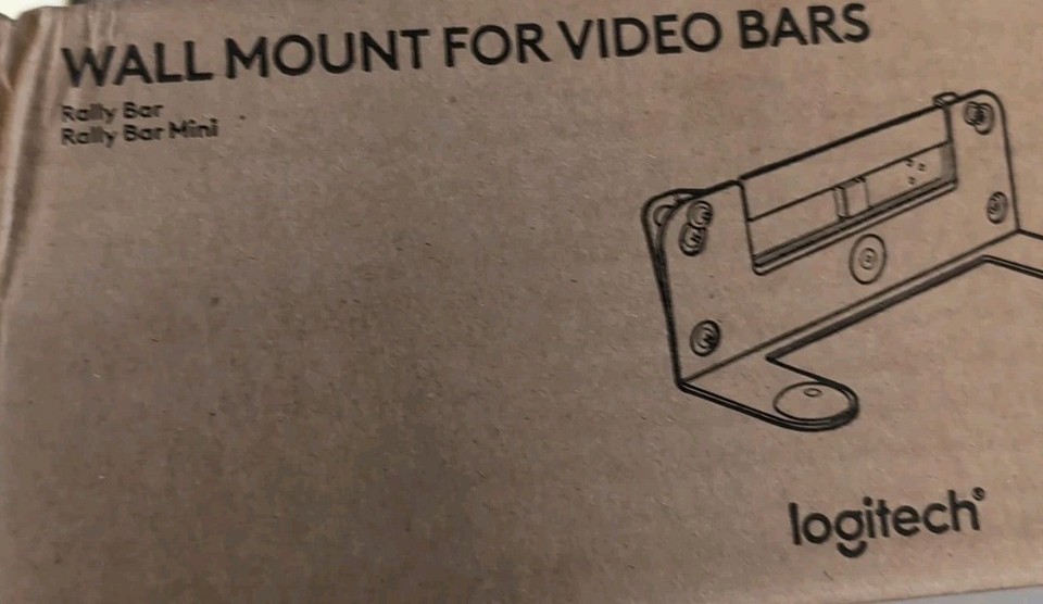 LOGITECH 952-000044 Wall Mount For Video Conferencing System Silver ...