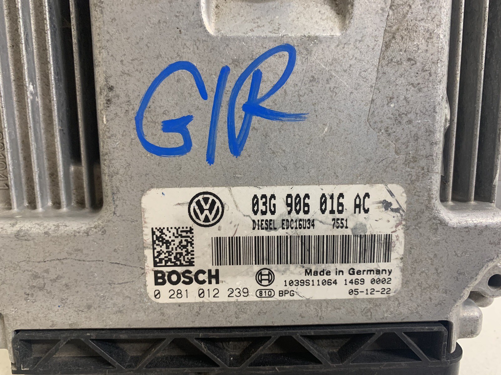 2006 VW Volkswagen Jetta Diesel Engine Control Module ECU ECM ...