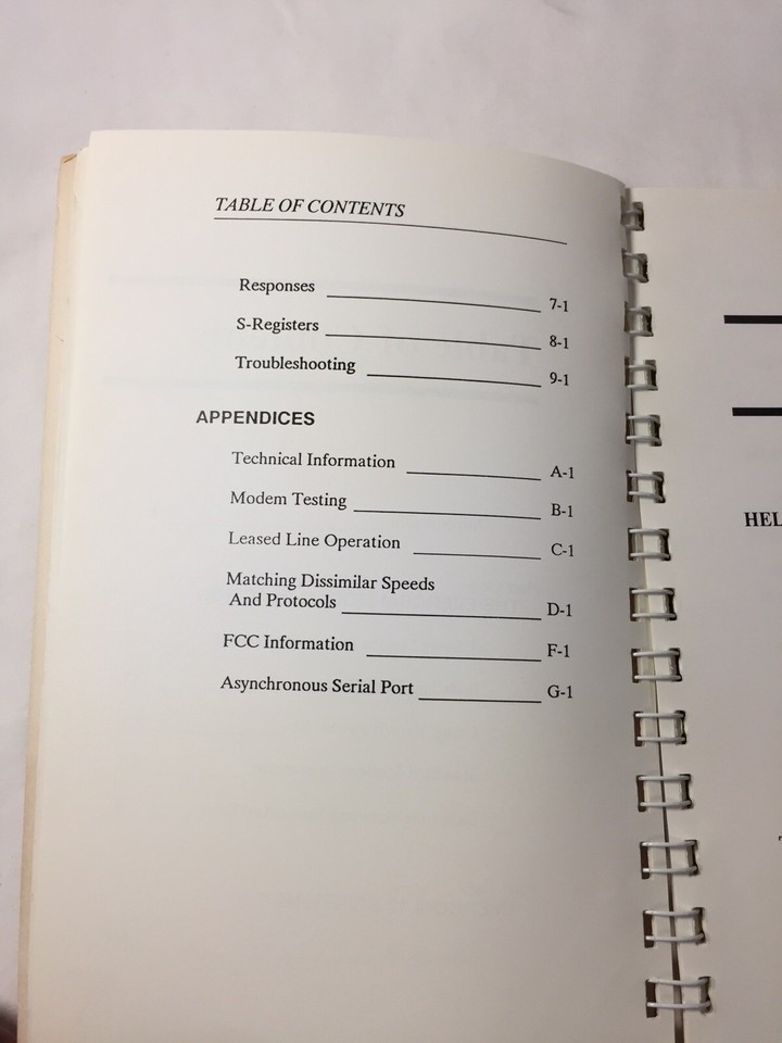 Evercom 12 ~ Everex Internal Modems 300 & 1200 BPS Manual | eBay