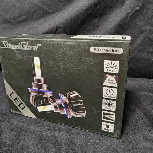StreetGlow H16 S1P Series Fanless Driverless Plug-N-Play LED Headlights ...