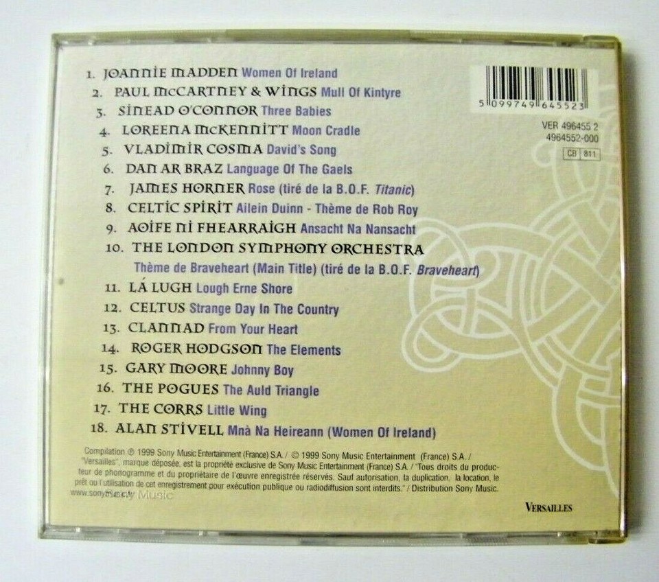 DISQUE CD ♫ CELTICA MAGIE DES BALLADES CELTE PAS VINYLE 33 45 TOUR | eBay
