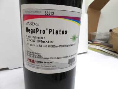 Ink, Plates & Film - Silvermaster