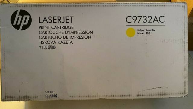 HP C9732AC Toner Cartridge - Yellow for sale online | eBay