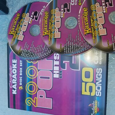 Karaoke: Pop 2008 2 CD+ 3 disc box set | eBay