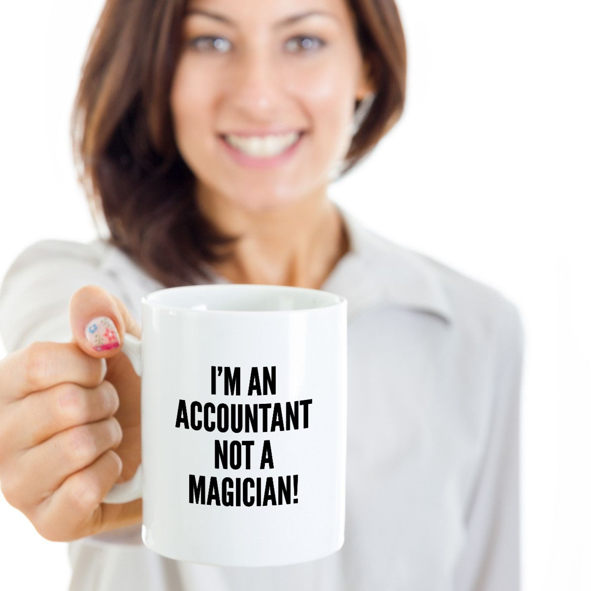 I’m An Accountant Not A Magician - Funny Office Gift - Unique Coffee ...