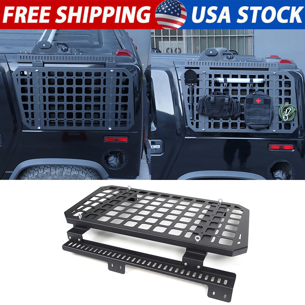 Left Alloy Rear Tail Box Outer Storage Tray Trim For Hummer H2 SUV 2003 ...